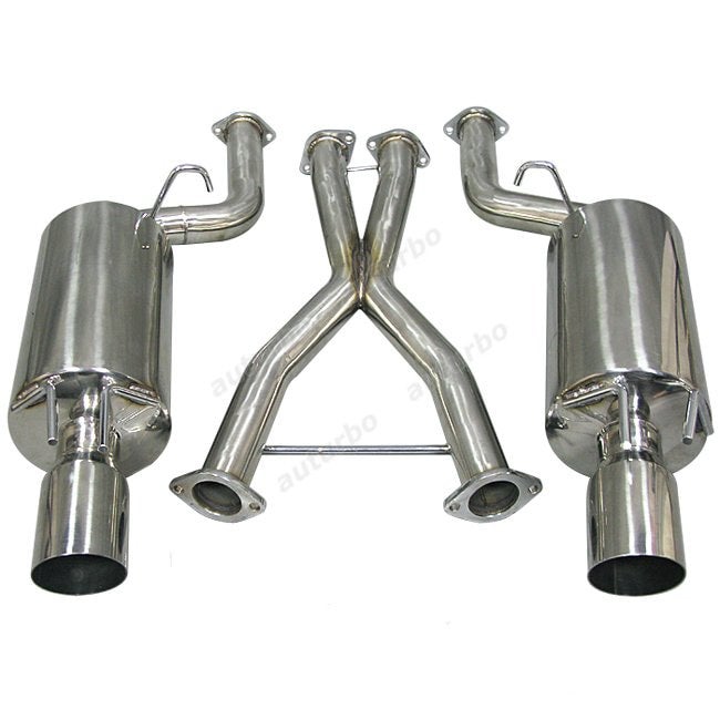 Catback Exhaust System For 90-96 Nissan 300ZX Z32 2 Seater | AuTurbo