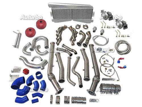 Auturbo Twin Turbo Intercooler Kit For 04-06 Pontiac GTO Holden Monaro ...